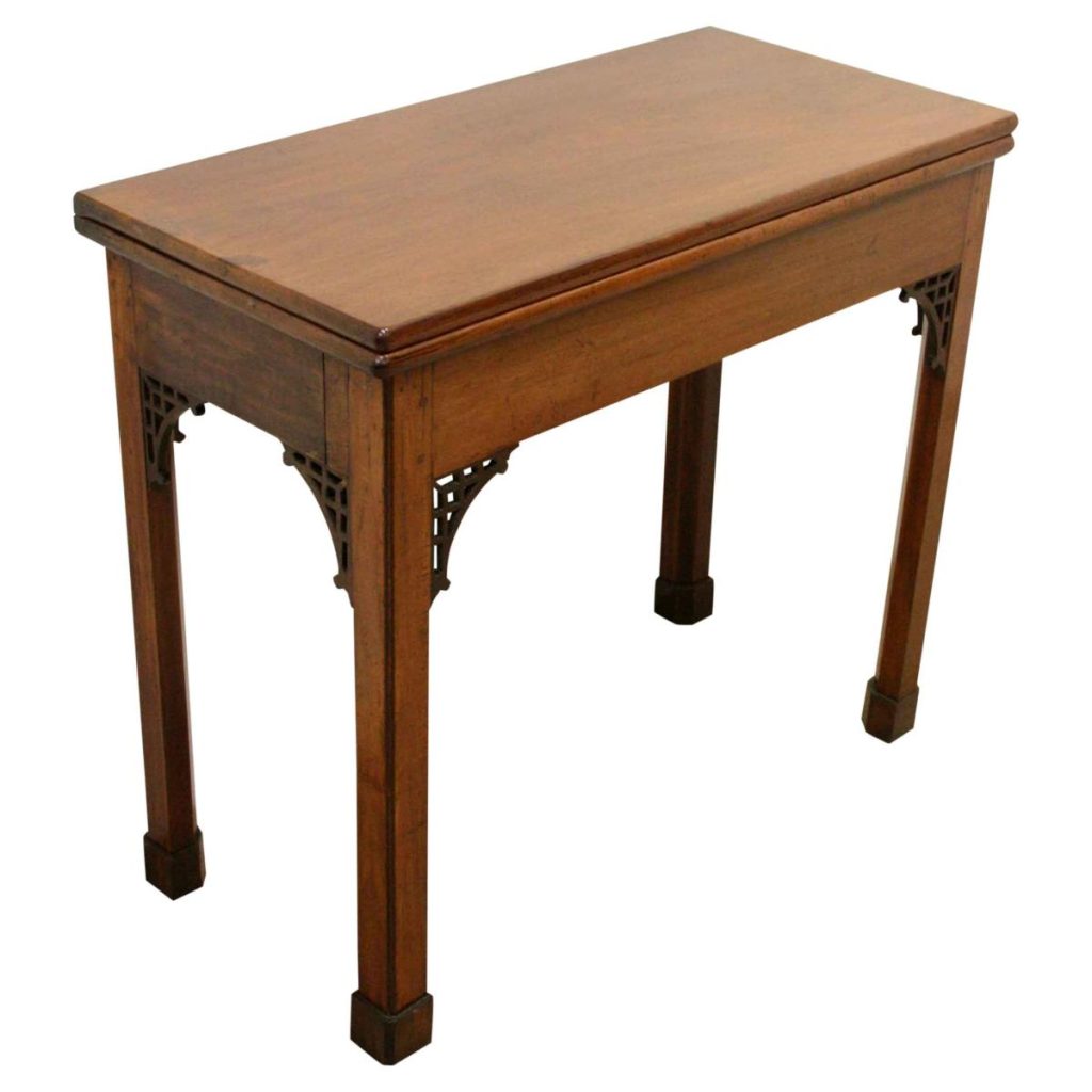 Walnut & Satinwood Games Table - Georgian Antiques Walnut & Satinwood Games Table - Georgian Antiques